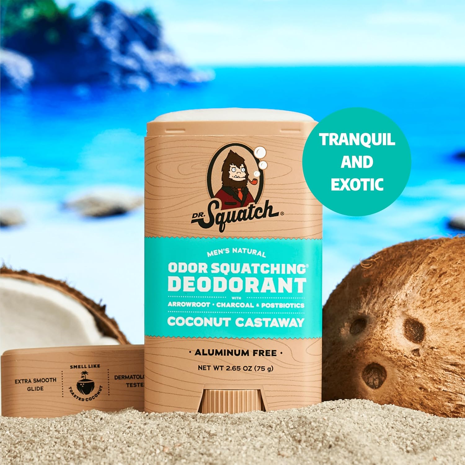 Dr. Squatch Deodorant - Coconut Castaway – Rust & Refined